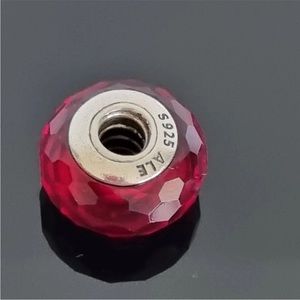 Pandora | Jewelry | Pandora Pair Of Fascinating Ruby Red Muranos | Poshmark